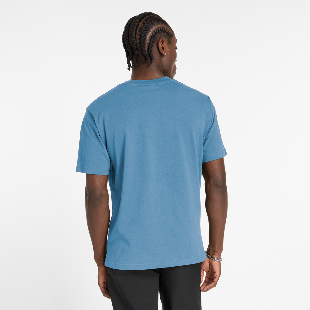 Pánské tričko New Balance MT41533HEB – modré