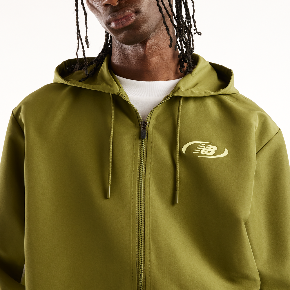 Pánská bunda New Balance MJ62Y8SJGEE – zelené