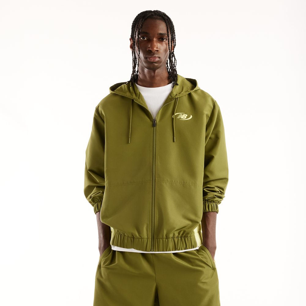 Pánská bunda New Balance MJ62Y8SJGEE – zelené