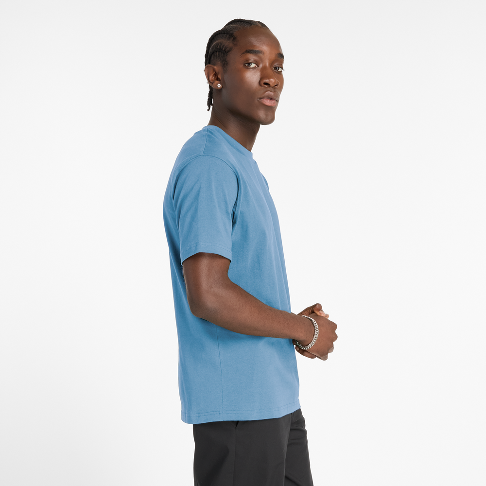 Pánské tričko New Balance MT41533HEB – modré