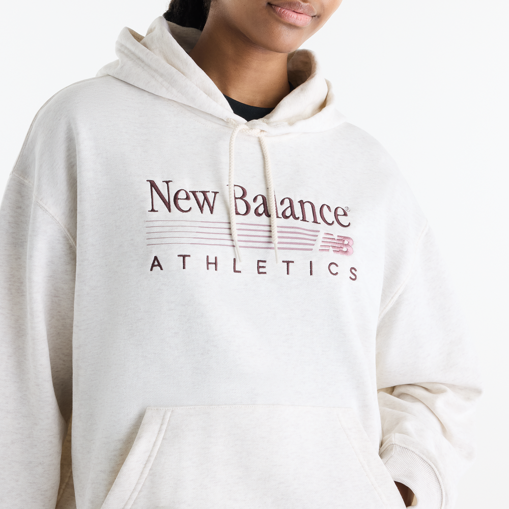 Dámská mikina New Balance WT6288NOLIT – bílé